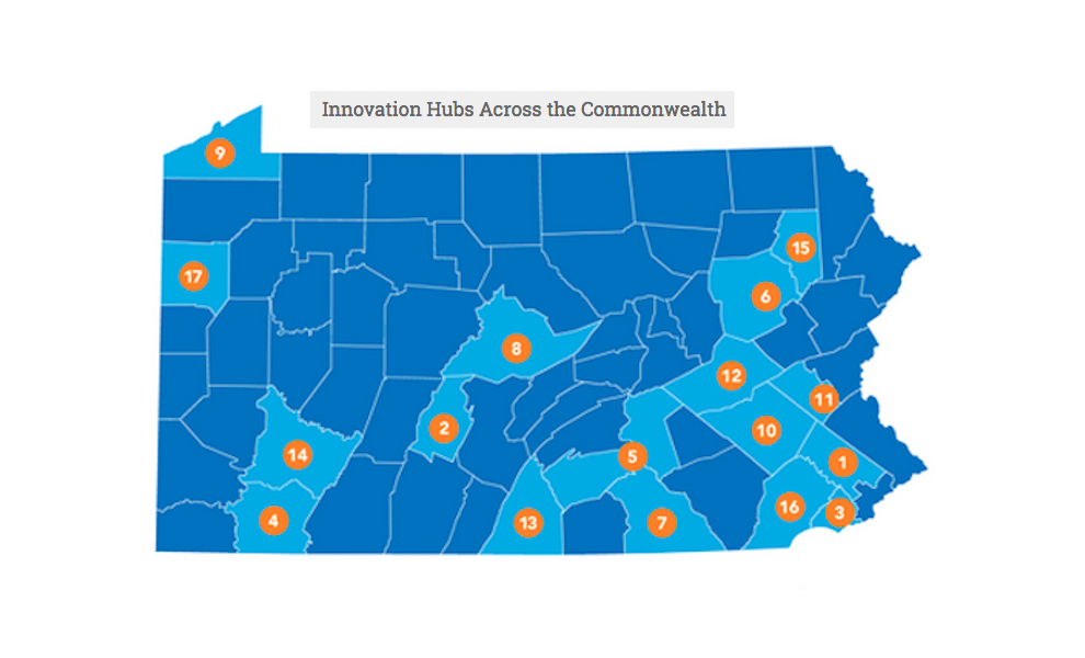 4 new innovation hubs to open in PA - Intellectual Property Clinic